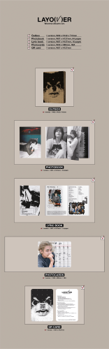 V (BTS) 'Layover' (Set) + 'Layover' (Weverse Albums ver.) Set