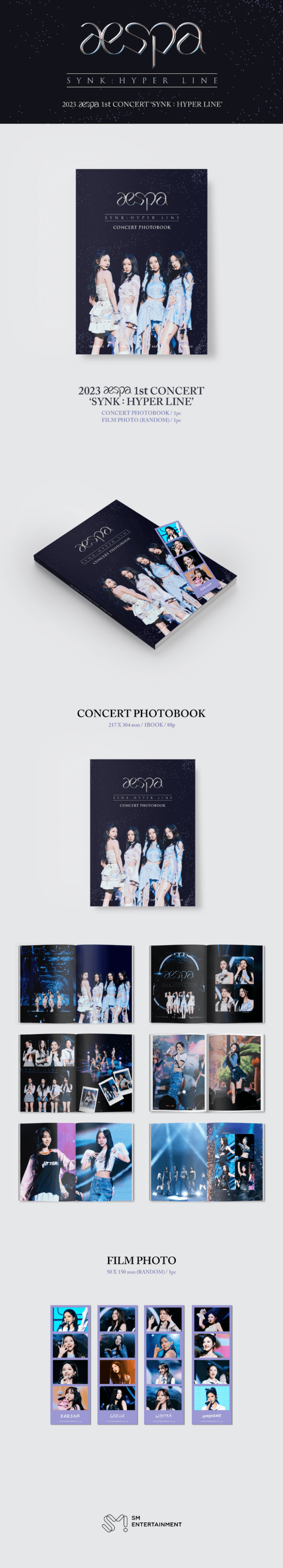 aespa - 1st Concert SYNK : HYPER LINE CONCERT PHOTOBOOK